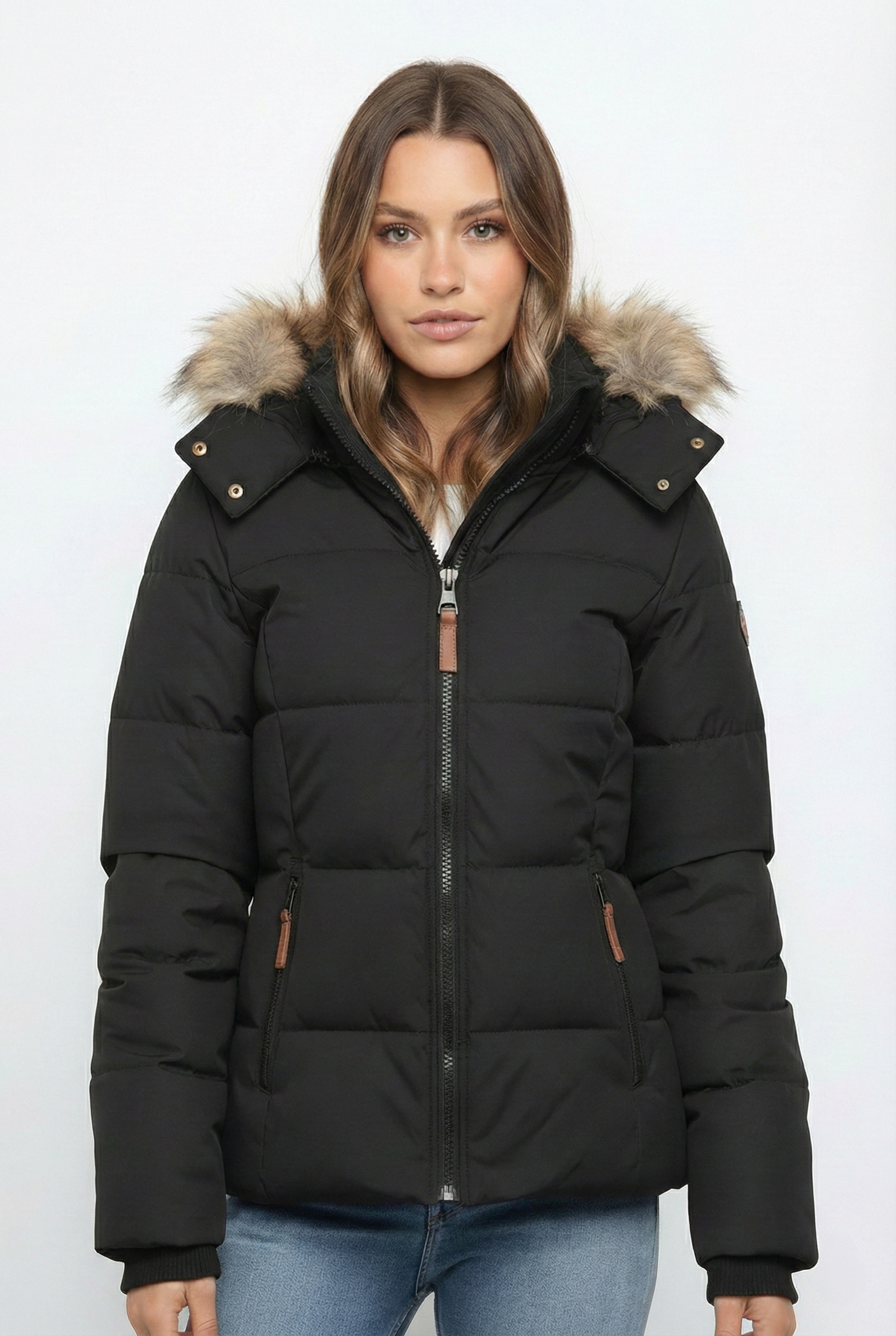 Women’s Arctic Luxe Hooded Puffer Coat - Insulated Design – Victoria Muse